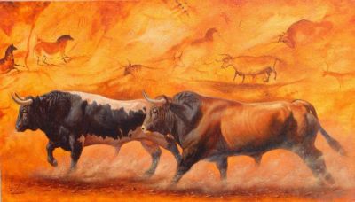 ¿SABÍA USTED QUE el hombre venera al toro bravo desde el Paleolitico ...